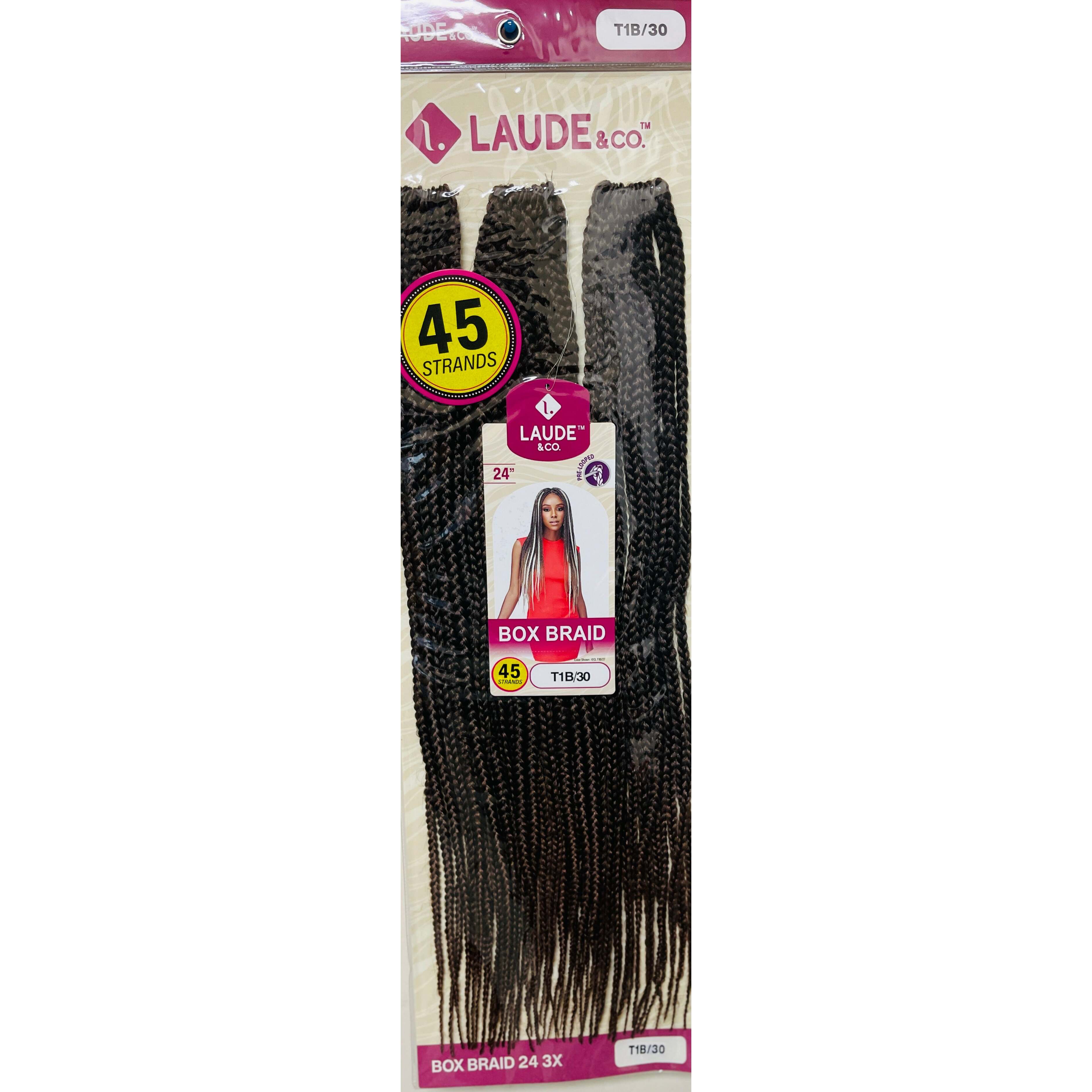 3X BOX BRAID 24" Crochet Braid by Laude & Co. – Beauty Nation