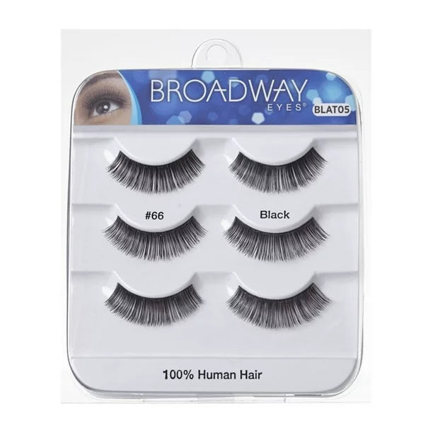 Broadway 100% Human Hair Lashes Trio Pack - BLAT05 – Beauty Nation