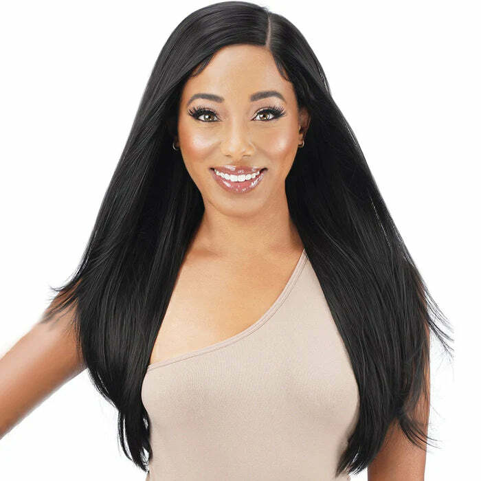 Zury Sis Prime Glueless Human Hair Blend Free-Part HD Lace Front Wig ...