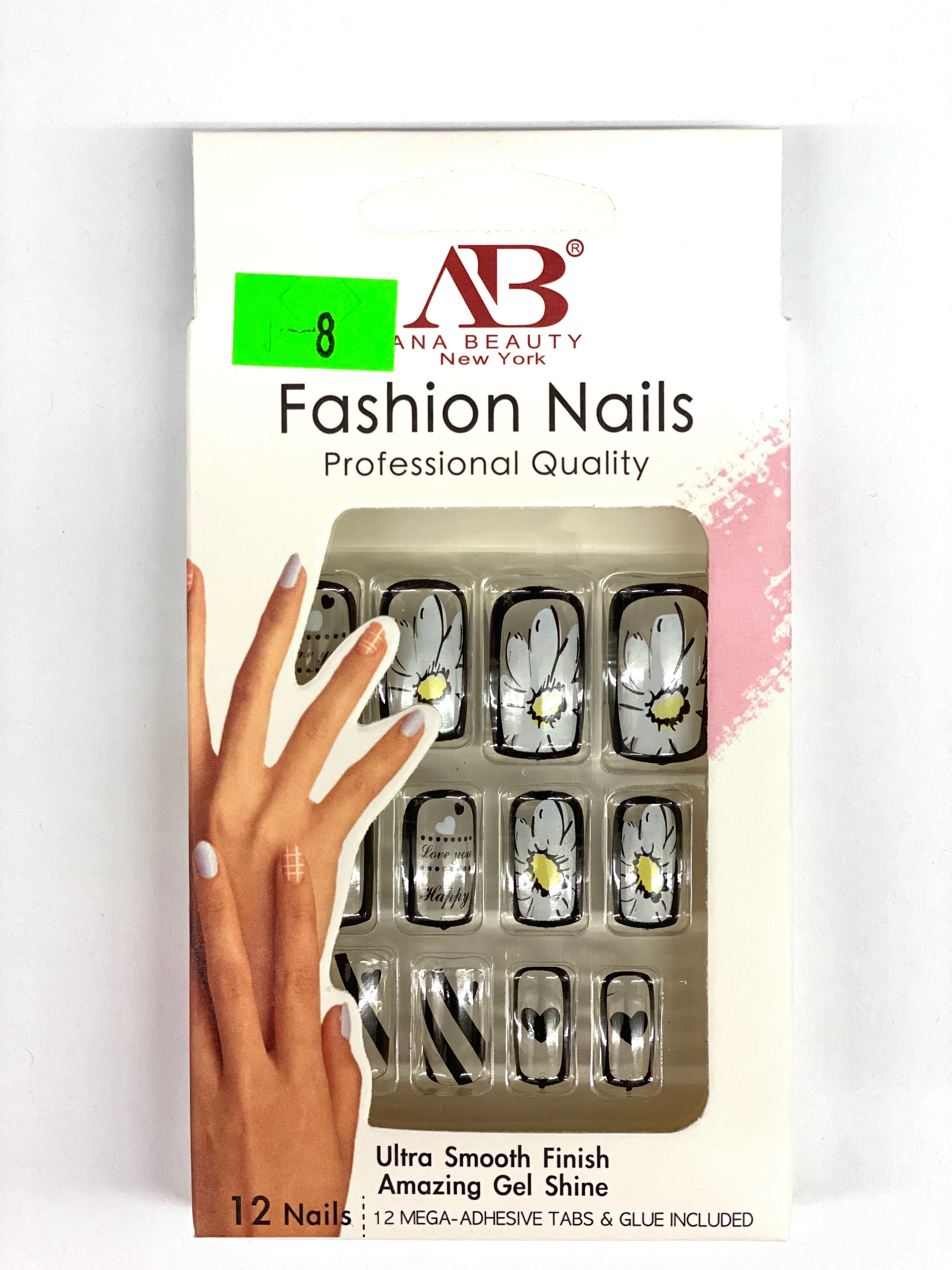 Ana Beauty Fashion Nails - A8 – Beauty Nation
