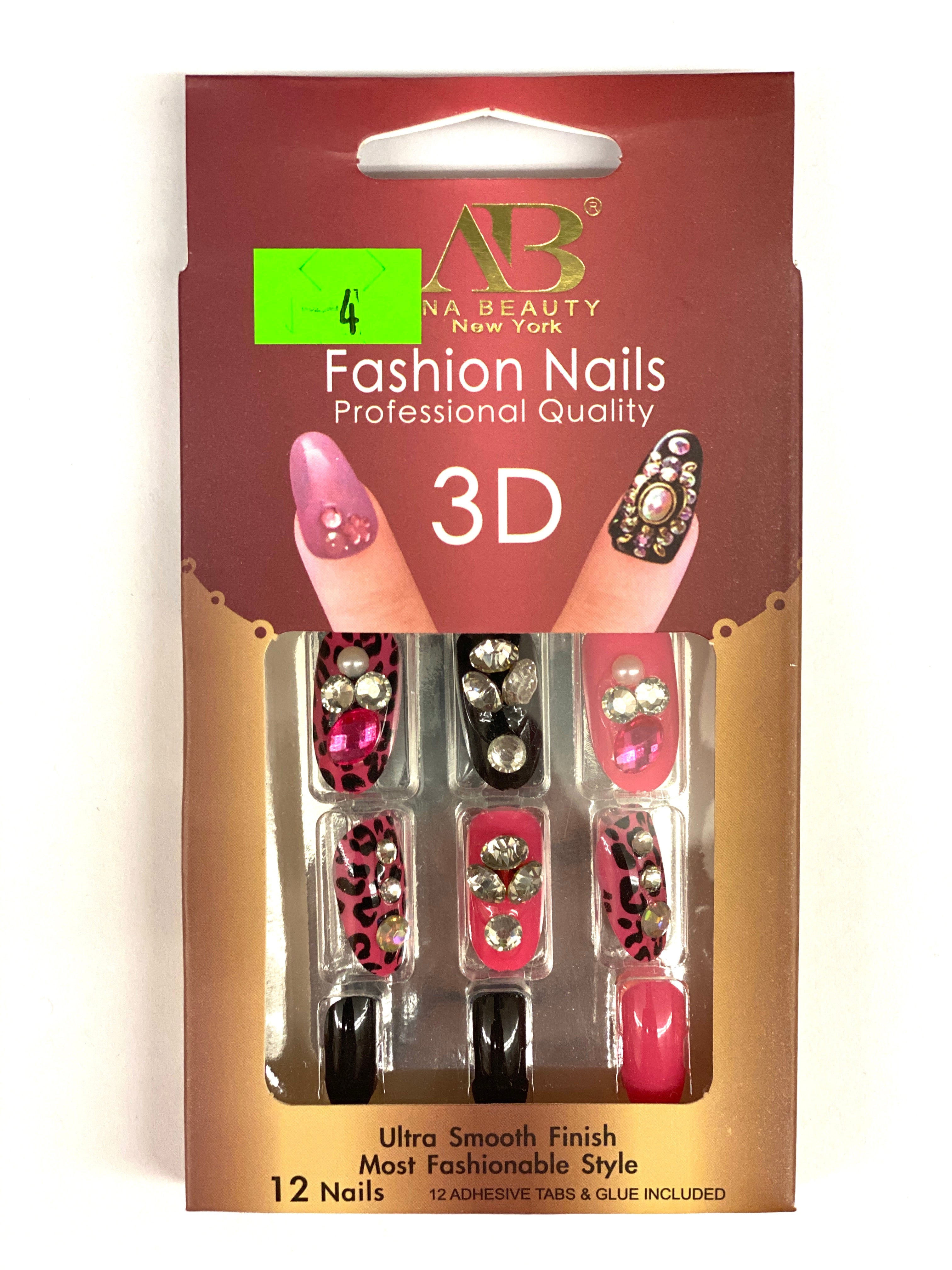 Ana Beauty Fashion Nails 3D - B4 – Beauty Nation