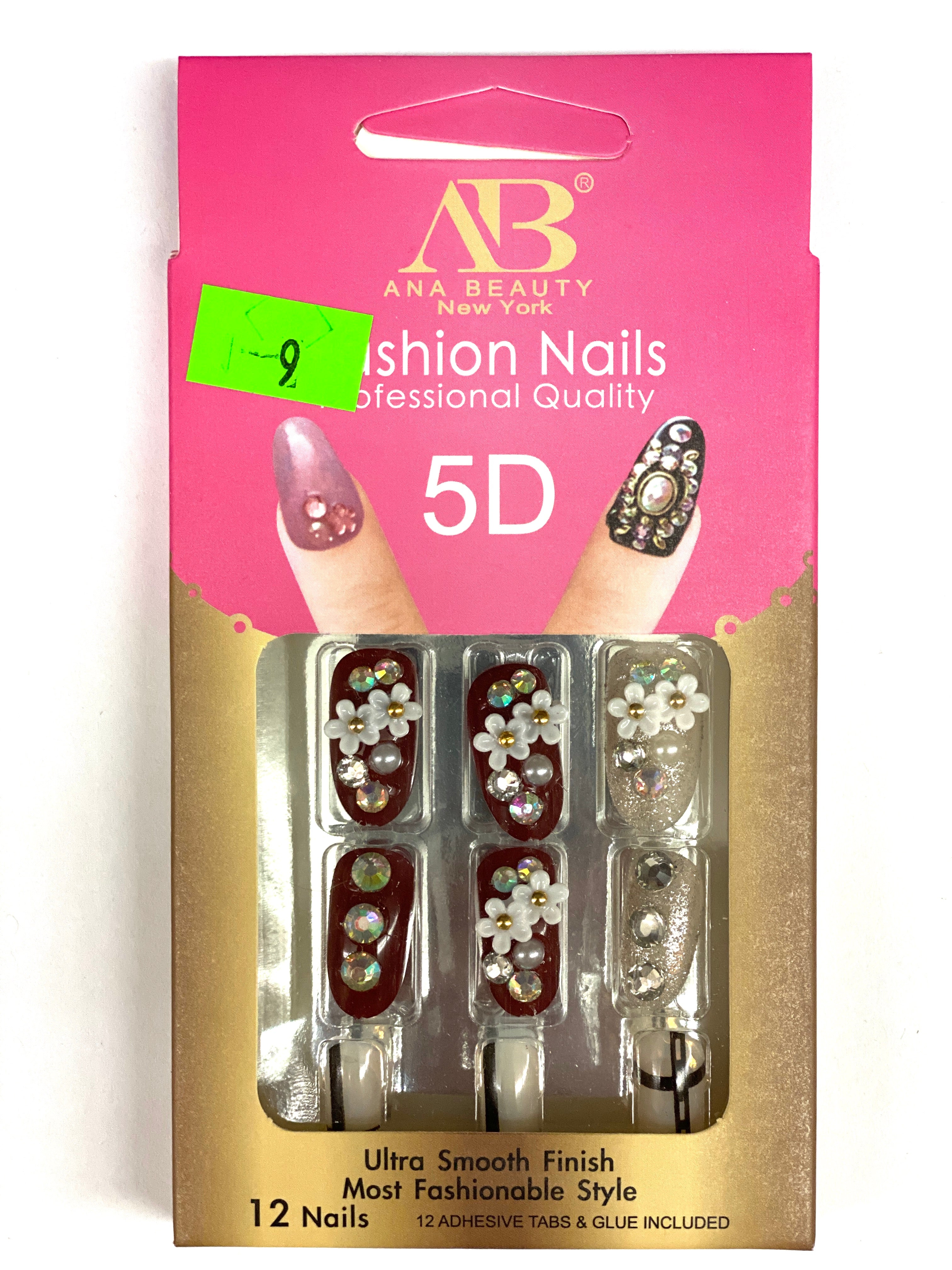 Ana Beauty Fashion Nails 5D - B9 – Beauty Nation